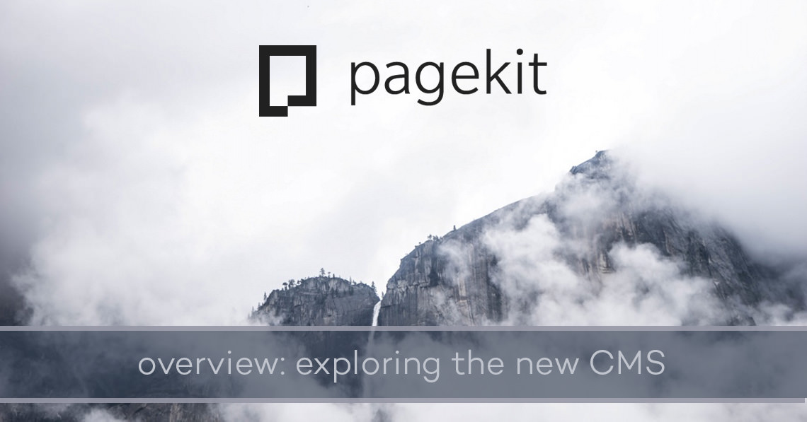 Pagekit overview: exploring the new CMS